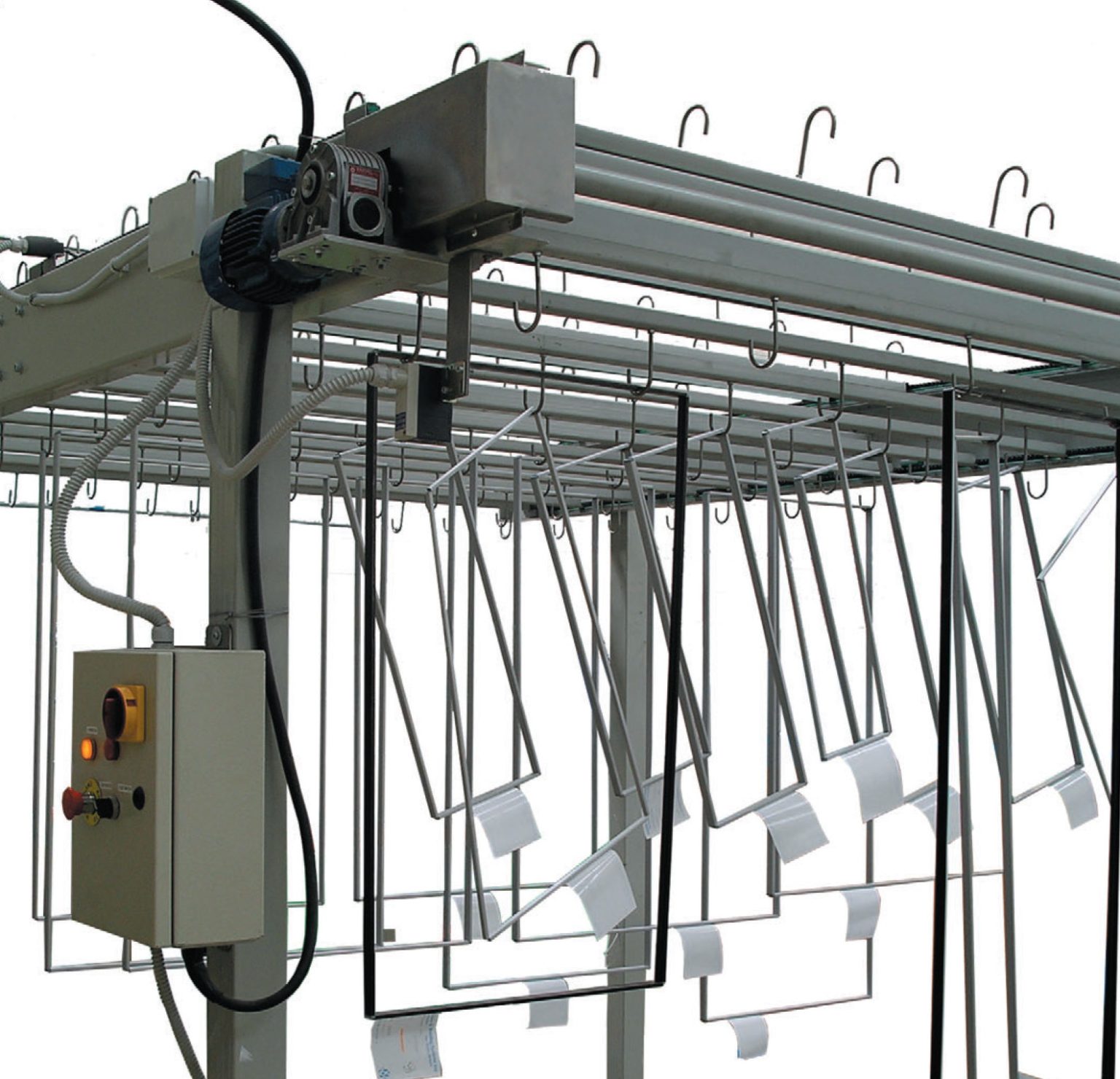 Overhead Spacer Bar Conveyor - Atlantic Machinery